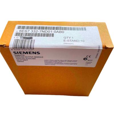 Cina SIEMENS 6ES7332-7ND01-0AB0 SIMATIC S7,SM 332 ANALOG OUTPUT CHANNEL TO CHANNEL ISOLATION, 4 AO, 15 BIT RESOLUTION, 0-10V in vendita