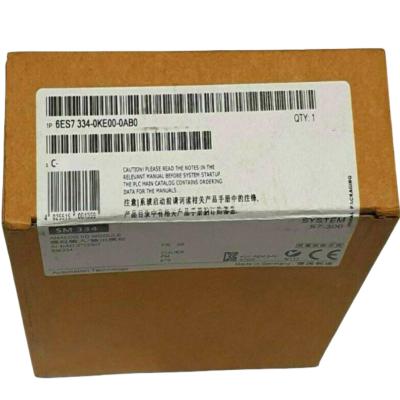 Cina SIEMENS 6ES7334-0KE00-0AB0 SIMATIC S7-300, ANALOG MODULE SM 334, ISOLATED, 4 AI/2 AO, 12 BIT, 0-10 V F. PT100 in vendita