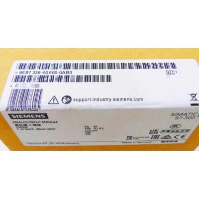 Cina SIEMENS 6ES7336-4GE00-0AB0 SIMATIC S7, ANALOG INPUT SM 336, 6 AI; 15 BIT; FAIL-SAFE ANALOG INPUTS FOR SIMATIC SAFETY in vendita