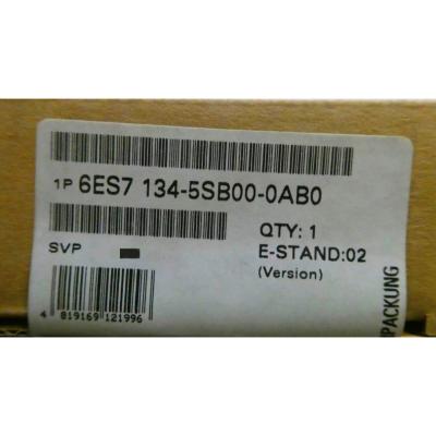 Cina SIEMENS 6ES7134-5SB00-0AB0 SIMATIC DP, ELECTRONICS MODULE FOR ET200IS, 2 AI, TC, FOR CONNECTION OF THERMO- COUPLES in vendita