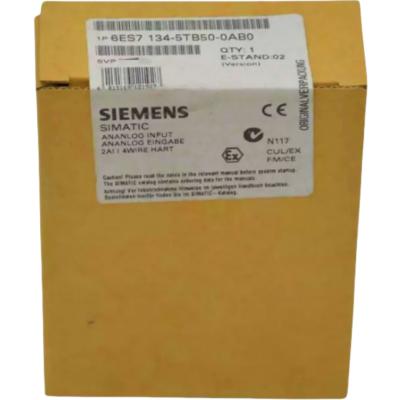 Cina SIEMENS 6ES7134-5TB50-0AB0 SIMATIC DP, electronics module for ET200iS, 2 AI HART, 4DMU, for connecting HART 4-wire trans in vendita