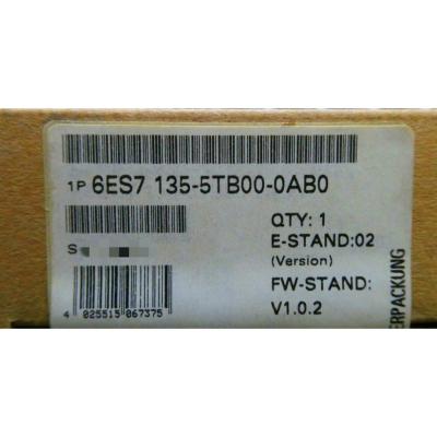 Cina SIEMENS 6ES7135-5TB00-0AB0 SIMATIC DP, ELECTRONICS MODULE FOR ET200IS, 2 AQ HART, (4 ... 20 MA) FOR CONNECTING HART in vendita