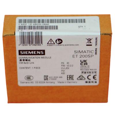 Cina SIEMENS 6ES7137-6BD00-0BA0 SIEMENS 6ES7137-6BD00-0BA0 SIMATIC ET200SP CM4XIO-LINK ST COMMUNICATION MODULE SIMATIC ET 200 in vendita