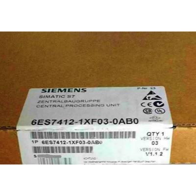 China SIEMENS 6ES7412-1XF03-0AB0 SIMATIC S7-400, CPU 412-1 96 KB WORKING MEMORY (48 KB CODE, 48 KB DATA) INTERFACE MPI/DP 12 M à venda