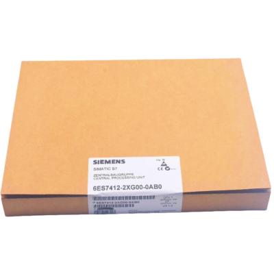 China SIEMENS 6ES7412-2XG00-0AB0 SIMATIC S7-400, CPU 412-2 144 KB WORKING MEMORY (72 KB CODE, 72 KB DATA) 1. INTERFACE MPI/DP à venda