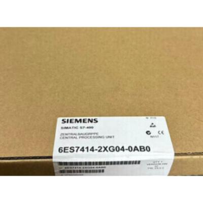 中国 SIEMENS 6ES7414-2XG04-0AB0 SIMATIC S7-400, CPU 414-2 CENTRAL PROCESSING UNIT WITH: WORK MEMORY 512 KB, 256 KB CODE 販売のため