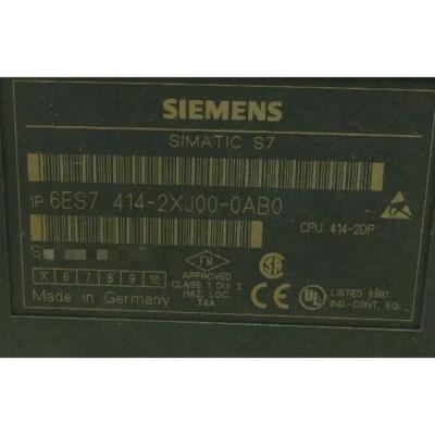 中国 SIEMENS 6ES7414-2XJ00-0AB0 SIMATIC S7-400, CPU 414-2 DP CENTRAL PROCESSING UNIT WITH: MULTI-POINT MPI INTERFACE INTEGR. 販売のため