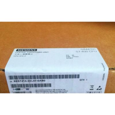 中国 シメンス 6ES7414-2XL07-0AB0 SIMATIC S7-400,CPU 414-2 中央処理ユニット 販売のため