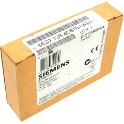 中国 シメンス 6ES7138-4CB10-0AB0 SIMATIC DP, ET200Sのための電源モジュール PM-E; DC 24 - 48V, AC 24 - 230V,診断用 販売のため