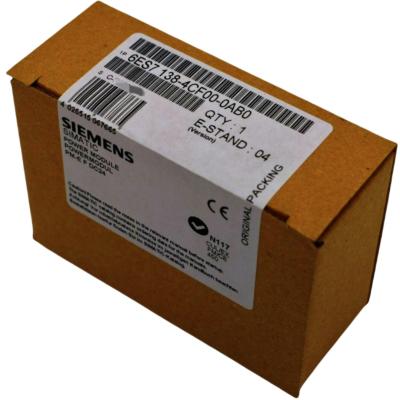 Cina SIEMENS 6ES7138-4CF00-0AB0 SIMATIC DP, POWER MODULE PM-E F PROFISAFE, per ET 200S; 24V CC fino alla categoria 4 (EN954-1) in vendita