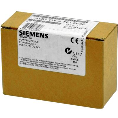 Cina SIEMENS 6ES7138-4CF01-0AB0 SIMATIC DP, POWER MODULE PM-E F 3/ SIL 2 E 2 FALSE-SAFE DIGITAL OUTPUTS fino al CAT. 4/ SIL 3 in vendita