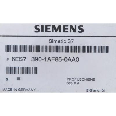 Cina SIEMENS 6ES7390-1AF85-0AA0 SIMATIC S7-300, MOUNTING RAIL L=585 MM per il montaggio ET200ISP IN 650 MM CONTROL CABINET in vendita
