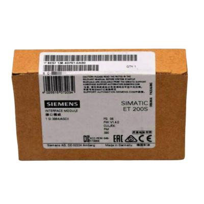 Cina SIEMENS 6ES7138-4DF01-0AB0 SIMATIC DP, ELECTRONICS MODULE FOR ET 200S, 1 SI SERIAL INTERFACE 1-CHANNEL, larghezza di 15 mm in vendita