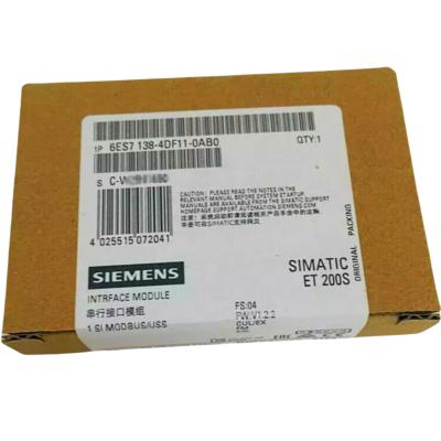 Cina SIEMENS 6ES7138-4DF11-0AB0 SIMATIC DP, ELECTRONICS MODULE FOR ET 200S, 1 SI SERIAL INTERFACE 1-CHANNEL, larghezza di 15 mm in vendita