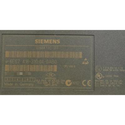 Cina SIEMENS 6ES7416-3XL04-0AB0 SIMATIC S7-400 CPU416-3 PROCESSORE, MPI/DP/IF, 5.6MB 2a interfaccia PROFIBUS DP in vendita