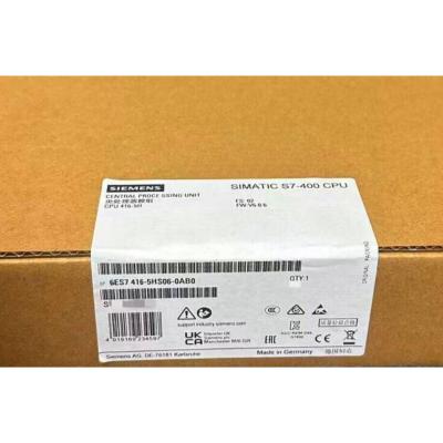 Cina SIEMENS 6ES7416-5HS06-0AB0 SIMATIC S7-400 CPU416-5H PROCESSORE, MPI/DP/PN, 16MB 1X DP, 1X PN E 2 per i moduli di sincronizzazione in vendita