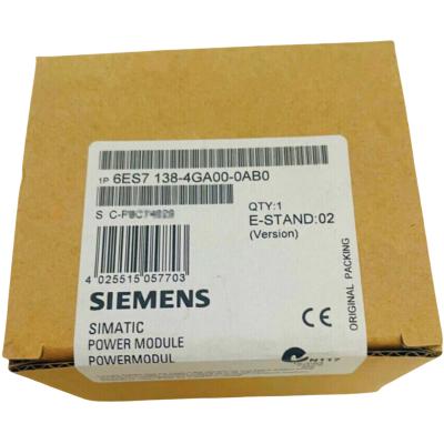 Cina SIEMENS 6ES7138-4GA00-0AB0 SIMATIC DP, 5 moduli elettronici per ET 200S, 4 IQ-SENSE 24 V DC, larghezza 15 mm in vendita