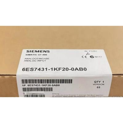 China SIEMENS 6ES7431-1KF20-0AB0 SIMATIC S7-400, ANALOG INPUT SM 431, geïsoleerd 8 AI, resolutie 14 BIT, U/IRESISTOR 8 AI Te koop