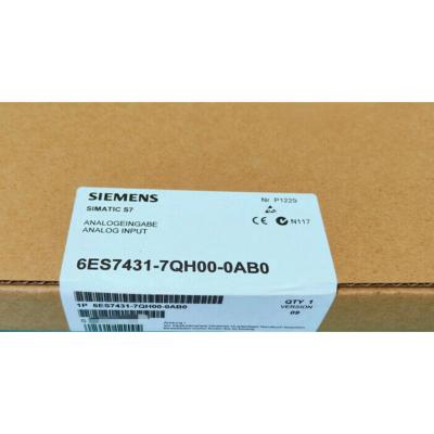 China SIEMENS 6ES7431-7QH00-0AB0 SIMATIC S7-400, ANALOG INPUT SM 431, geïsoleerd 16 AI; RESOLUTIE 16 BIT, U/I/RESISTOR Te koop