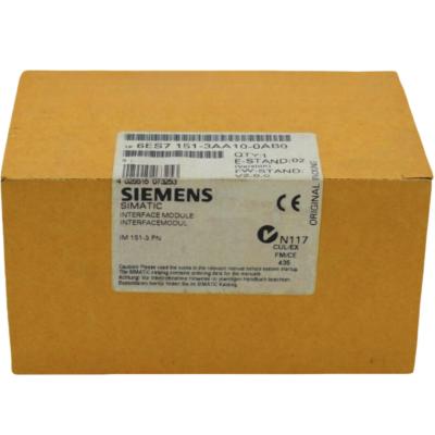 Китай SIEMENS 6ES7151-3AA10-0AB0 SIMATIC DP, INTERFACE MODULE IM 151-3 PROFINET для ET 200S, скорость передачи 100 MBIT/S MAX. 63 Могут быть подключены модули питания, электроники или стартера двигателя шириной до 2 М продается
