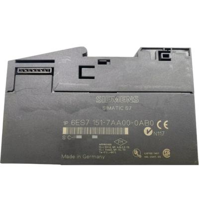 China SIEMENS 6ES7151-7AA00-0AB0 SIMATIC DP, IM151-7 CPU FOR ET200S, 24 KB WORKING MEMORY INTEGR. PROFIBUS-DP INTERFACE (9 PIN SUB-D, FEMALE) AS DP SLAVE, W/O BATTERY for sale