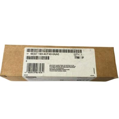 China SIEMENS 6ES7193-4CF40-0AA0 SIMATIC DP, Módulo de terminales TM-E30S46-A1 para ET 200S para módulos electrónicos 30 mm de ancho total, terminales de tornillo, conexiones terminales 4x6 con acceso terminal a AUX1, en venta
