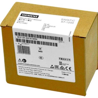 Cina SIEMENS 6ES7231-4HF32-0XB0 SIMATIC S7-1200, INPUT ANALOGICO, SM 1231, 8 AI, +/-10 V, +/-5 V, +/-2,5 V, O 0-20 MA/4-20 MA, 12 BIT+SIGN O (13 BIT ADC) in vendita