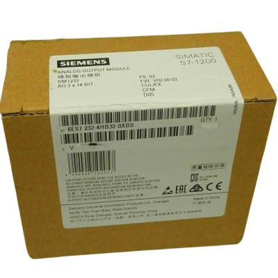 Cina SIEMENS 6ES7232-4HB32-0XB0 SIMATIC S7-1200, uscita analogica, SM 1232, 2 AO, +/-10 V, risoluzione a 14 bit, O 0-20 MA/4-20 MA, risoluzione a 13 bit in vendita