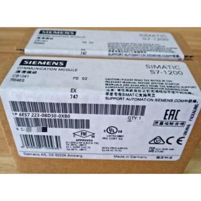 중국 시멘스 6ES7223-0BD30-0XB0 SIMATIC S7-1200, 디지털 I/O SB 1223, 2 DI/2 DO, 2 DI 24 V DC/2 DO 24 V DC 판매용
