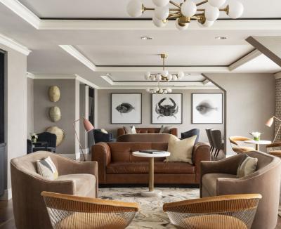 China Modern luxe hotel slaapkamermeubilair Set 5-sterren hotelmeubilair voor het Ritz Carlton-project Te koop