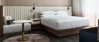 China Modern luxe hotel slaapkamermeubilair Set 5-sterren hotelmeubilair voor het Ritz Carlton-project Te koop
