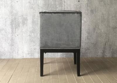 China Grey Velvet Wood And Fabric-de Eetkamer zit Binnentype Franse Stijl voor Te koop