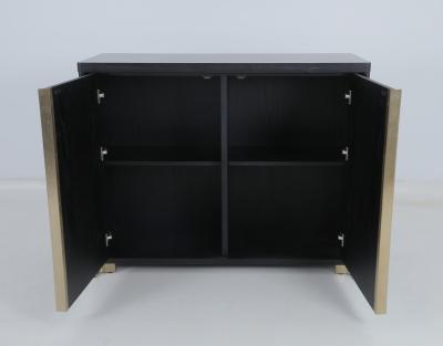Cina No Folded Black Modern Credenza Per Hotel 3-5 Stelle in vendita