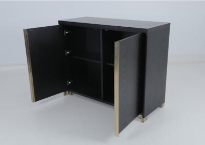 Cina No Folded Black Modern Credenza Per Hotel 3-5 Stelle in vendita