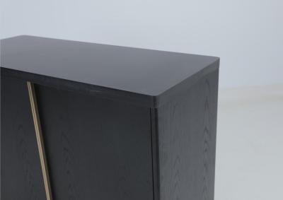 Cina No Folded Black Modern Credenza Per Hotel 3-5 Stelle in vendita