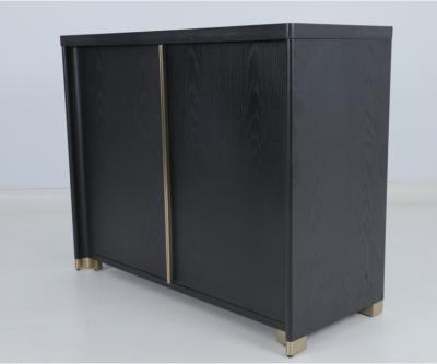 Cina No Folded Black Modern Credenza Per Hotel 3-5 Stelle in vendita