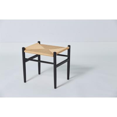 Cina Banco naturale popolare dell'ottomano della camera da letto di tessitura del rattan con le sedie di legno solide in vendita