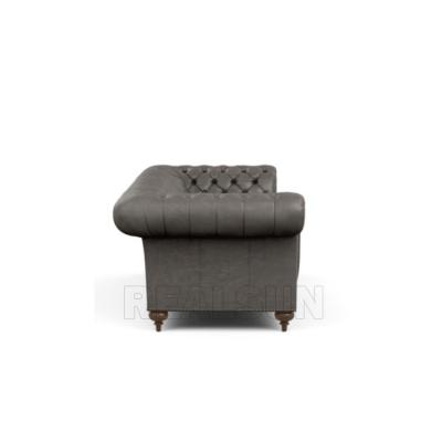 China Woonkamer Sofa Chesterfield Chaise Lounge Sofa van het stofferings de Uitstekende Leer Te koop
