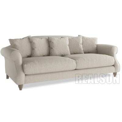 Cina Strato di legno di Sofa Linen Fabric Luxurious Banquet del salone del Recliner del mobile imbottito in vendita