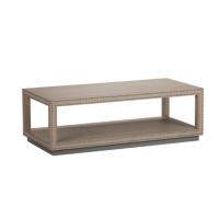 China Fashion Living Room Coffee Table , Rectangular Solid Birch Simple Wood Coffee Table for sale