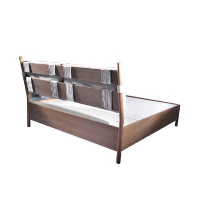 Cina Letto matrimoniale di legno di qualità superiore 1.8m della camera da letto dell'hotel della mobilia con 2 anni di garanzia in vendita