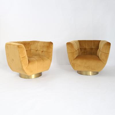 Cina Base di Sofa With Gold Stainless Steel trapuntata sottobicchiere moderno in vendita