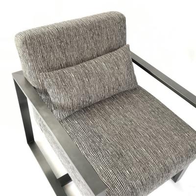 China Zwarte de Woonkamerstoelen van de Roestvrij staal Occasionele Luxe Te koop