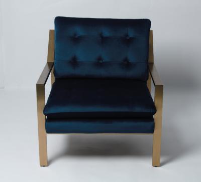 Cina Accento moderno di lusso Chaise Lounge Arm Sofa Chair adagiantesi in vendita