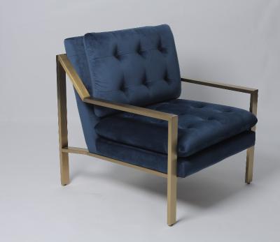 Cina Accento moderno di lusso Chaise Lounge Arm Sofa Chair adagiantesi in vendita