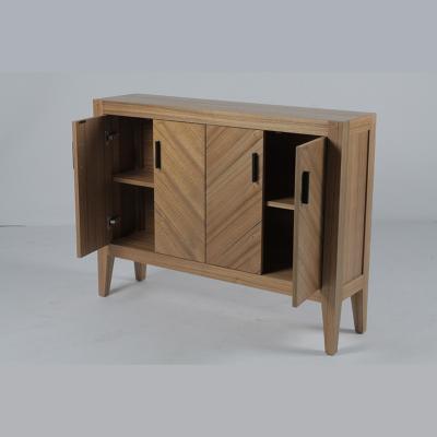 Cina Legno solido spiegato di stile della sala da pranzo della cucina moderna della mobilia in vendita