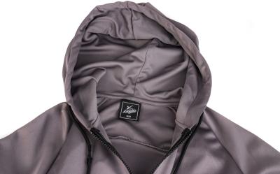 Cina Poliestere Lycra S - rivestimento della chiusura lampo degli uomini di XL con Rib Cuffer in vendita