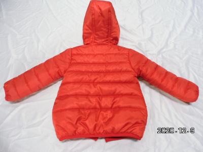 Cina Rivestimento attivo della chiusura lampo dei bambini di dimensione 122 del poliestere filato 100% della tintura per l'inverno in vendita