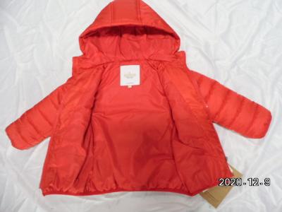 Cina Rivestimento attivo della chiusura lampo dei bambini di dimensione 122 del poliestere filato 100% della tintura per l'inverno in vendita