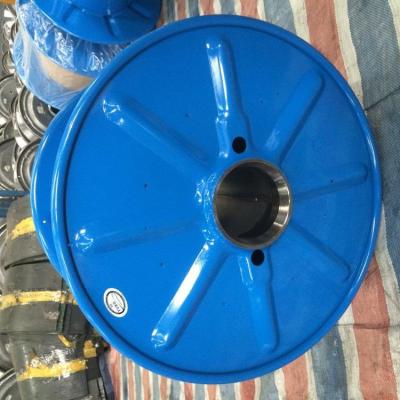 China Punching steel spool/reel/bobbin used for wire cable making for sale